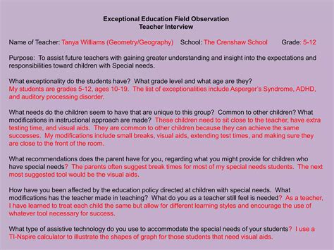 Field Observation Ppt