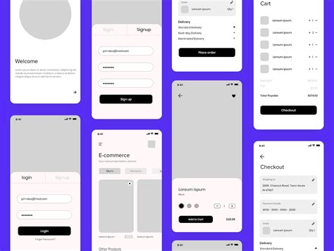 60 Wireframes Para Inspirarte En El Diseño De Aplicaciones Web Y Móviles