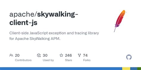 Github Apacheskywalking Client Js Client Side Javascript Exception And Tracing Library For
