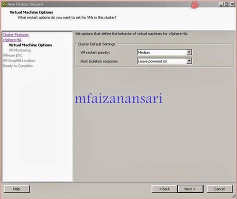 Virtualization Vmware High Availability Vmha Configuration