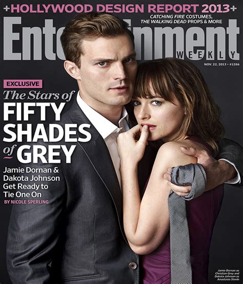First Photo Dakota Johnson And Jamie Dornan In Character For Fifty