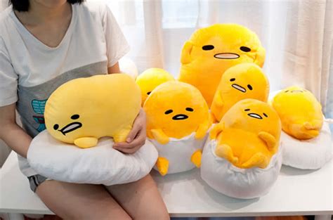 Lazy Egg Plush Doll Cushion Pillow Feelt