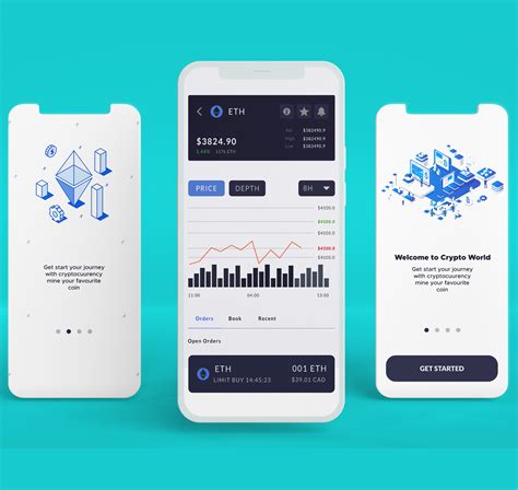 Crypto Mobile App Ui Ux Design Behance