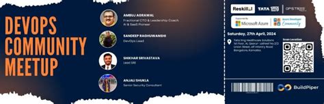 Buildpiper By Opstree On Linkedin Devops Devopscommunity Devopsmeetup Cloudcomputing Agile