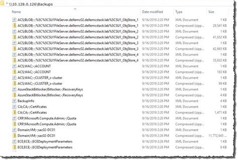 Backing Up Azure Stack Hub Day Two Operations Guide—dell Integrated System For Microsoft Azure