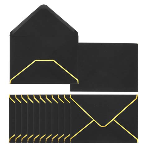 Uxcell 120 Pack A7 Envelopes 5x7 Card V Flap Envelope Round Edge