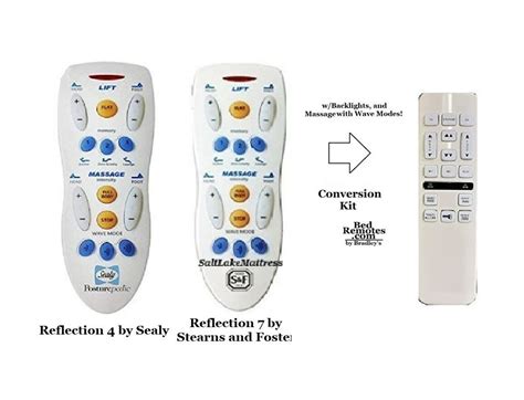 Remote Conversion Kit Basic Model Wmassage Compatible With Sealy