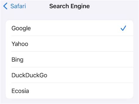 How To Change Your Default Search Engine In Safari DuckDuckGo Help Pages