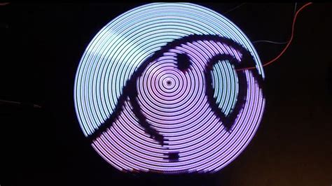 Raspberry Pi Pico Pov Display Spins Out A Dazzling Led Show R