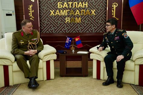 📍Австралийн Холбооны Улсаас Монгол Улсад хавсран суугаа Батлан хамгаалахын атташе хурандаа Дарен