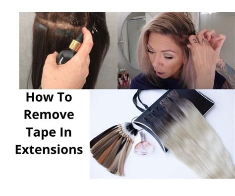 How To Remove Tape In Extensions A Step By Step Guide BF