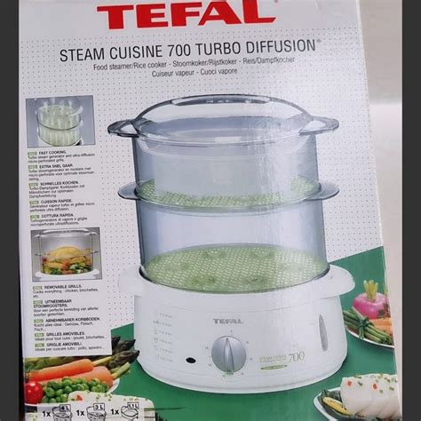 Tefal Food Steamer! Steam Cuisine 700 Turbo, TV & Home Appliances ...