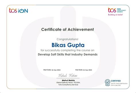 Bikas Gupta On Linkedin Tcs Softskills Professionaldevelopment Careergrowth