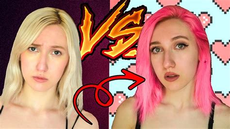 ვიღებავ თმას ვარდისფრად როგორ გავხდი ლამაზი Youtube