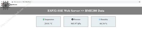 Esp32 Server Sent Events Sse Web Server