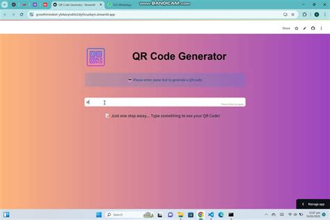 Python Qrcode Streamlit Beginnerproject Learning Webapps Coding… Afnan Imran