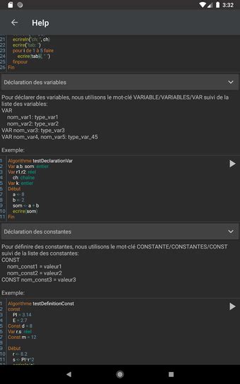Algo Algorithm Interpreter For Android Download