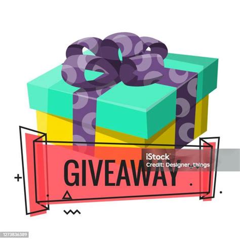 경품 당첨자 선물 소셜 미디어 게시물에 대한 선물 포스터 휴일 및 쇼핑 선물 결혼식 프로모션 특별상 축하 컨셉 가능성에 대한 스톡 벡터 아트 및 기타 이미지 Istock