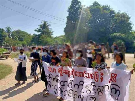 ဝက်လက်ဒေသတွင် ဗကသ ကျောင်းသားများက အောင်သပြေ လူထု လှုပ်ရှားမှု အဖြစ် စစ်အာဏာရှင် တော်လှန်ရေး ခ