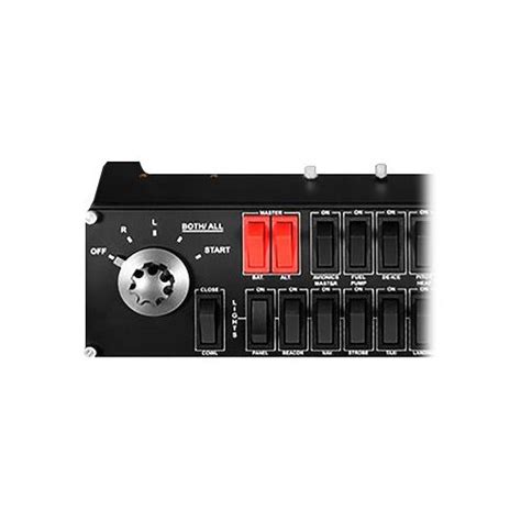 Logitech Flight Switch Panel Flight Simulator Instrument Panel Wired For Pc Hunt Office