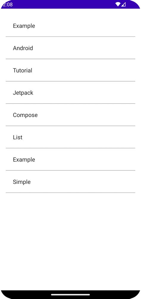How To Show List With Divider In Android Jetpack Compose Coding With Rashid