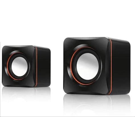 Portable Mini Usb Wired Speaker Mp Music Player Amplifier Loudspeaker Stereo Sound Box Desktop