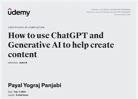 Payal Panjabi On Linkedin Chatgpt Genai