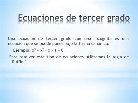 Ecuacion De Tercer Grado Ejemplos Abstractor