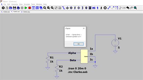 Simulation Error Qanda Ltspice Engineerzone