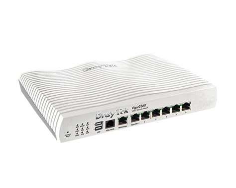 Draytek Vigor 2860n Vdsl Adsl Router Firewalls And 6 Port Gigabit Switch With Wifi