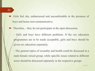 Adolescent Sex Edu Pptx