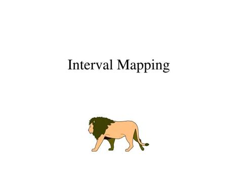PPT Interval Mapping PowerPoint Presentation Free Download ID 3721034