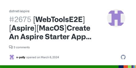 Webtoolse2e Aspire Macos Create An Aspire Starter App Project And Click Traces Id In