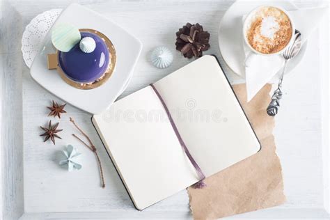 Notebook Mock Up For Artwork Stock Photo Image Of Design Backdrop 75777604