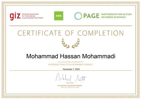 Mohammad Hassan Mohammadi On Linkedin Introduction To Sustainable