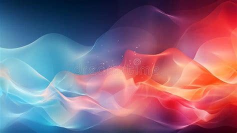 Colorful Abstract Wave Pattern On White Background Stock Illustration Illustration Of