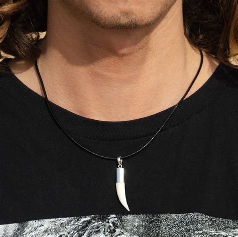 Crocodile Tooth Necklace Oceanicshark