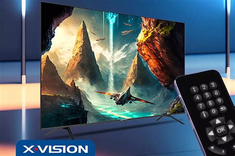 معرفی دکمه‌ها و راهنمای کنترل تلویزیون ایکس ویژن مجله وبسایت آچاره