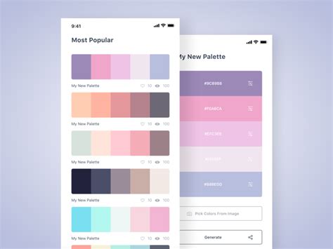 Color Palettes App By Ahmed Nayef Color Palettes App By Ahmed Nayef