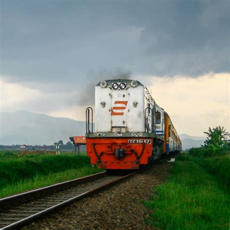 Kai Indonesia Train Pass Editorial Photography Image Of Vehicle 278973722