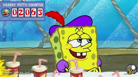 کارتون باب اسفنجی روی صفحه نمایش داده می شود 🍔 فیلو