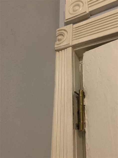 Door Hinge Keeps Separating From Frame How To Make It Stick Rfixit