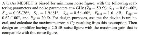 Solved Microwave Engineering Problem Matlab Touchstone M Chegg