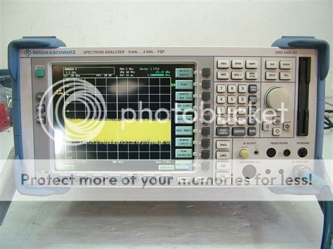 Rohde And Schwarz 9khz 3ghz Fsp Spectrum Analyzer Fully Tested Fsp3 Ebay