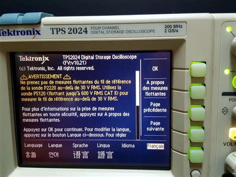 Máy Hiện Sóng Kỹ Thuật Số Tektronix Tps2024 Nubicom