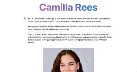 camilla rees on linkedin framermotion animations reactjs javascriptdeveloper