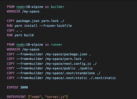 Reduce Docker Image Size For Your Nextjs App Dev Community