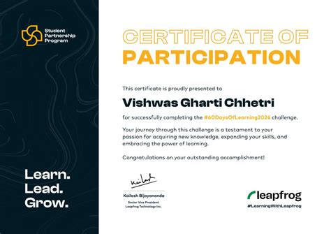 Vishwas Gharti Chhetri On Linkedin 60daysoflearning2024