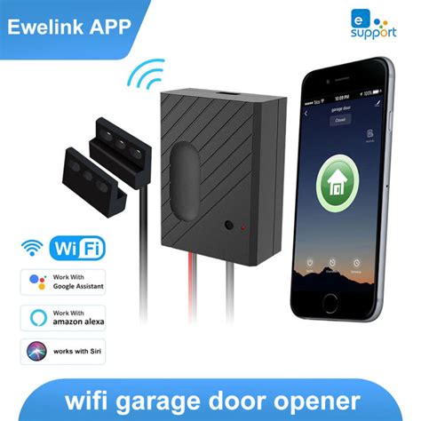 Ewelink Wifi Switch Smart Garage Door Opener Controller App Remote Onoff Control ทำงานร่วมกับ