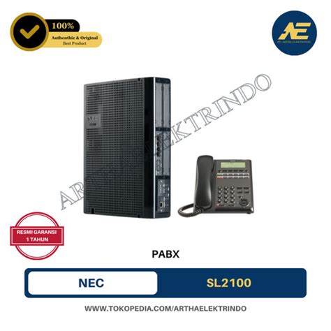 Jual Pabx Nec Sl2100 3 Line 24 Extension Pabx Ip Nec Sl 2100 Jakarta Utara Artha